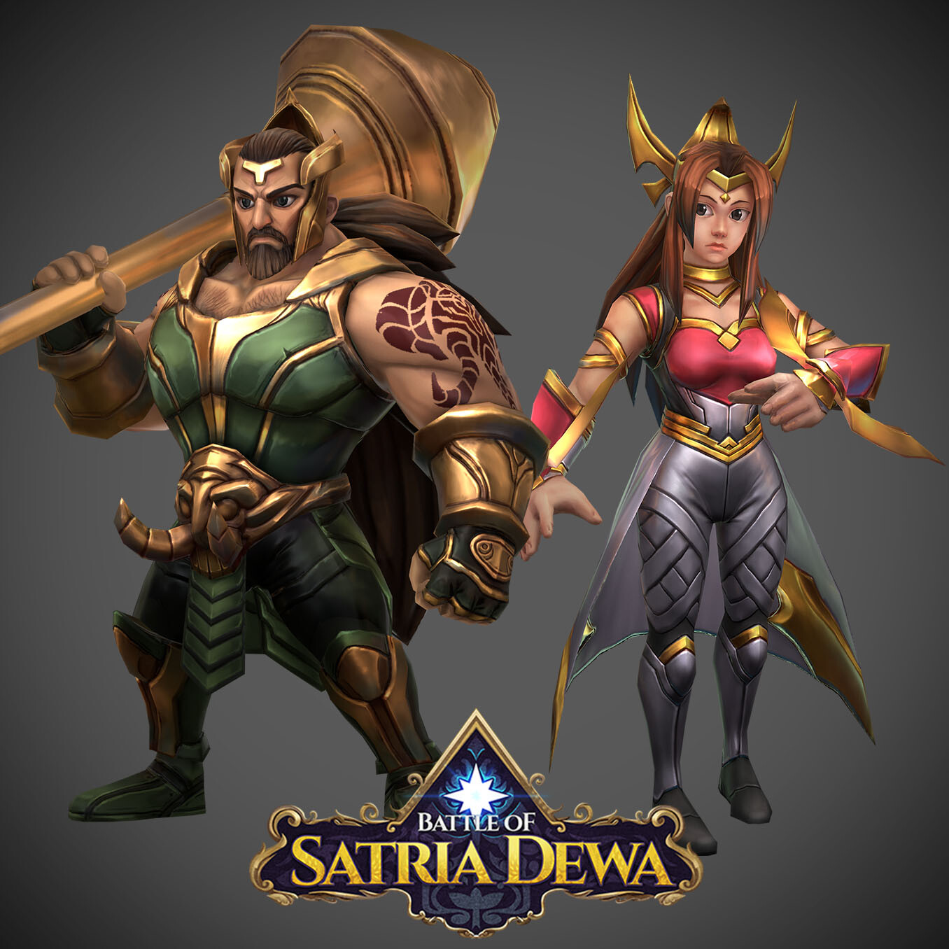 ArtStation - Bima & Srikandi