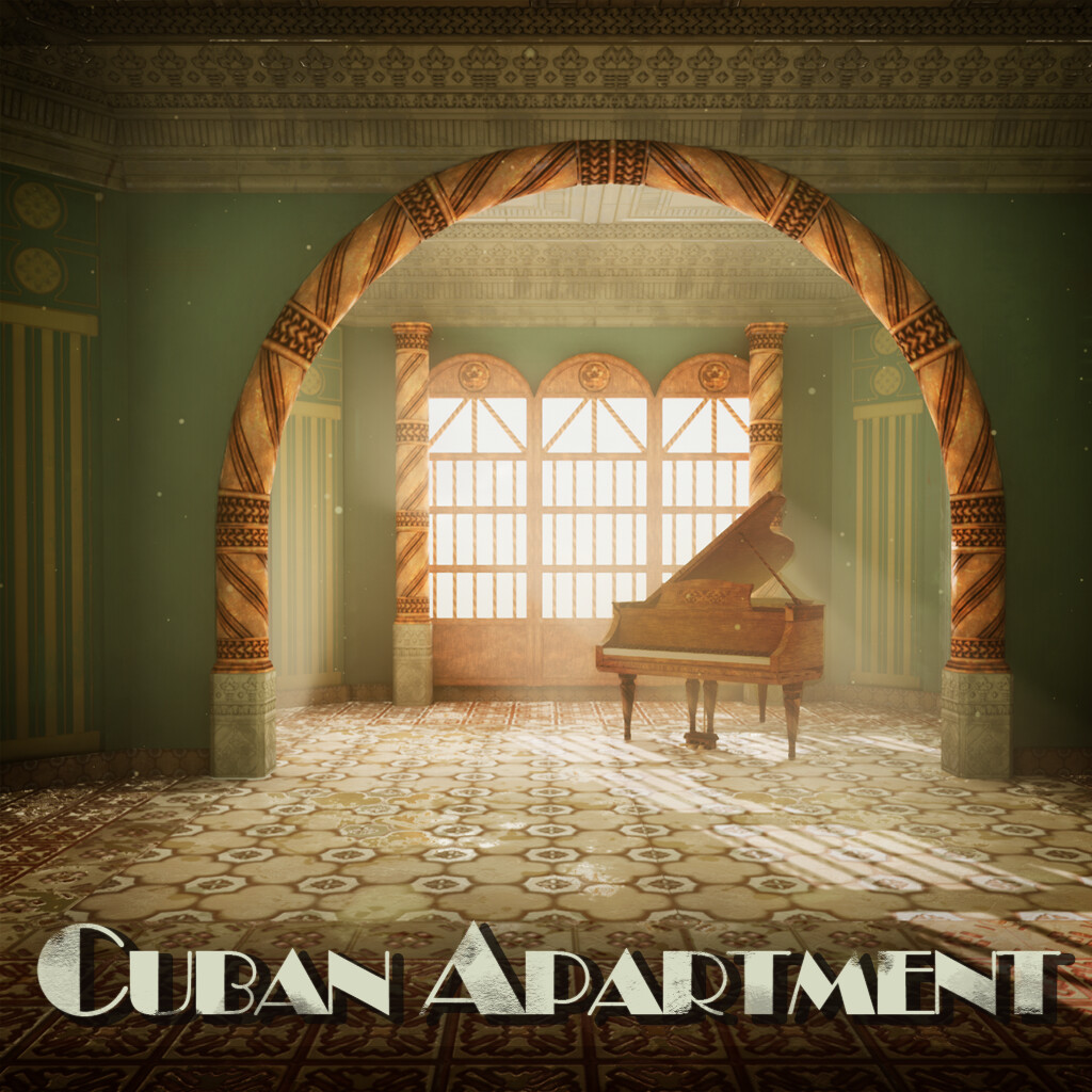 ArtStation - Cuban Apartment
