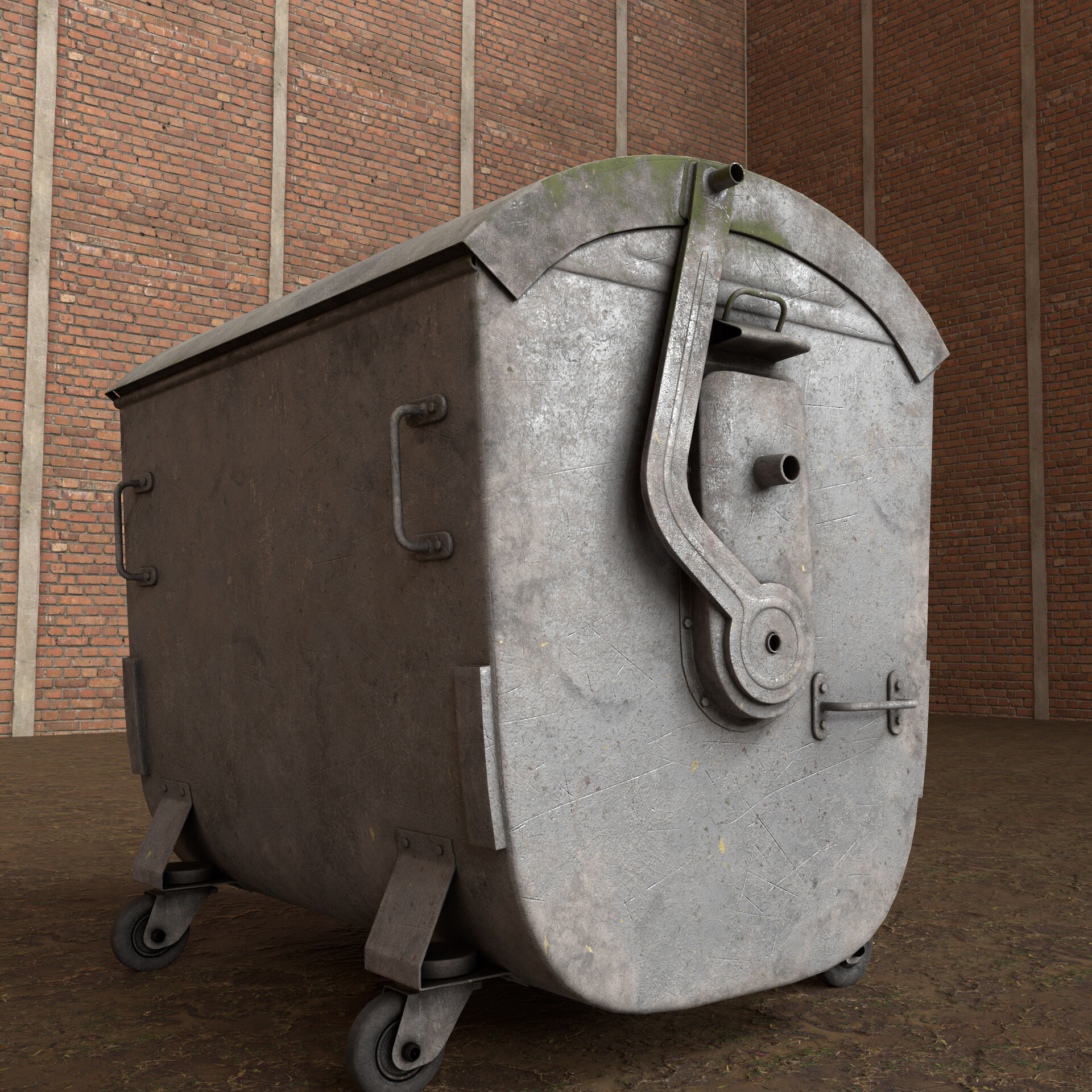 ArtStation - Garbage Bin