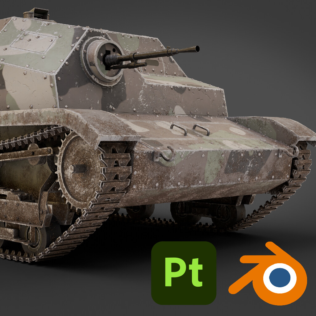 ArtStation - Polish TKS Tankette