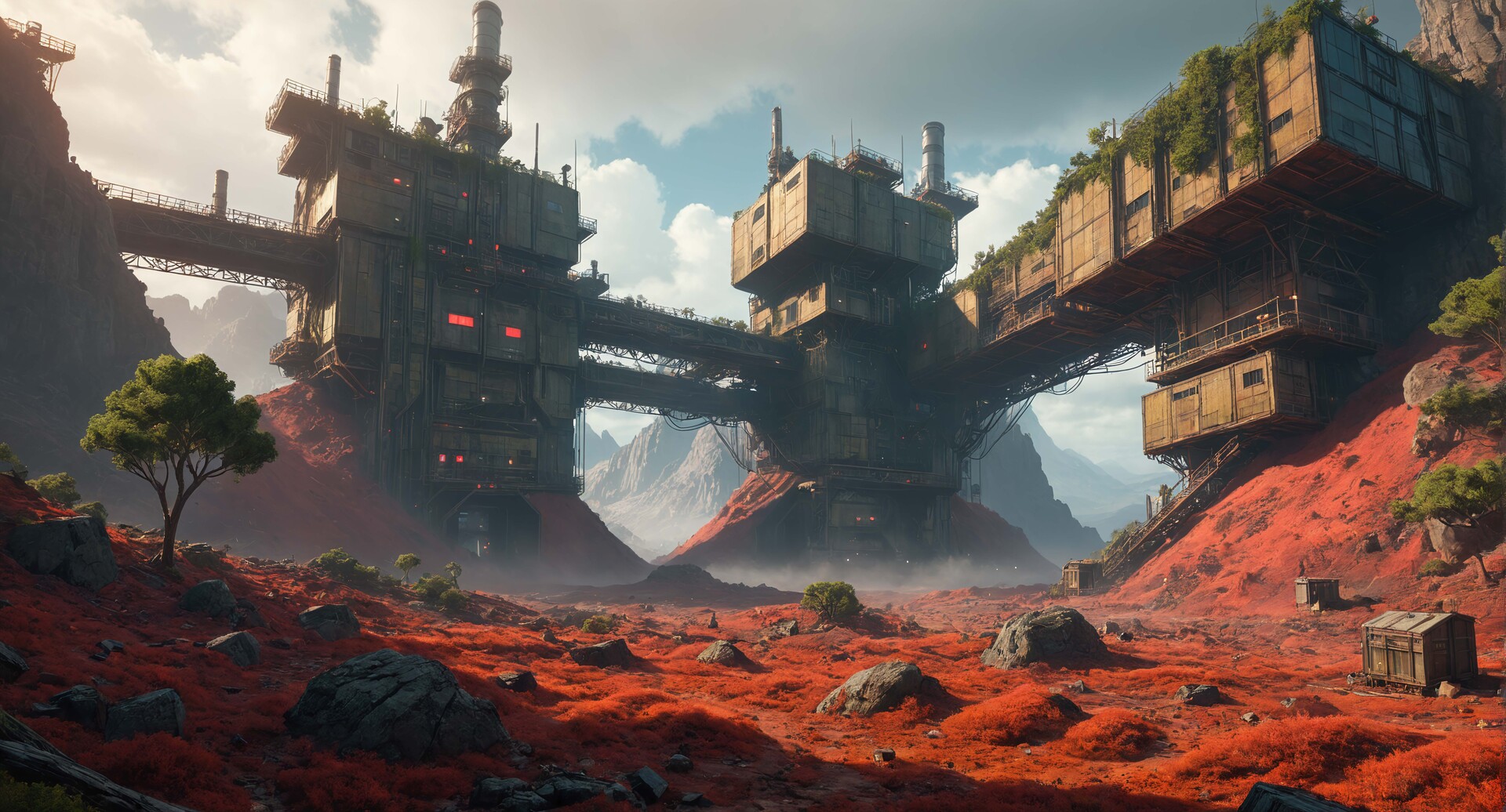 ArtStation - Sci-Fi MegaStructures - Concept Art References Pack