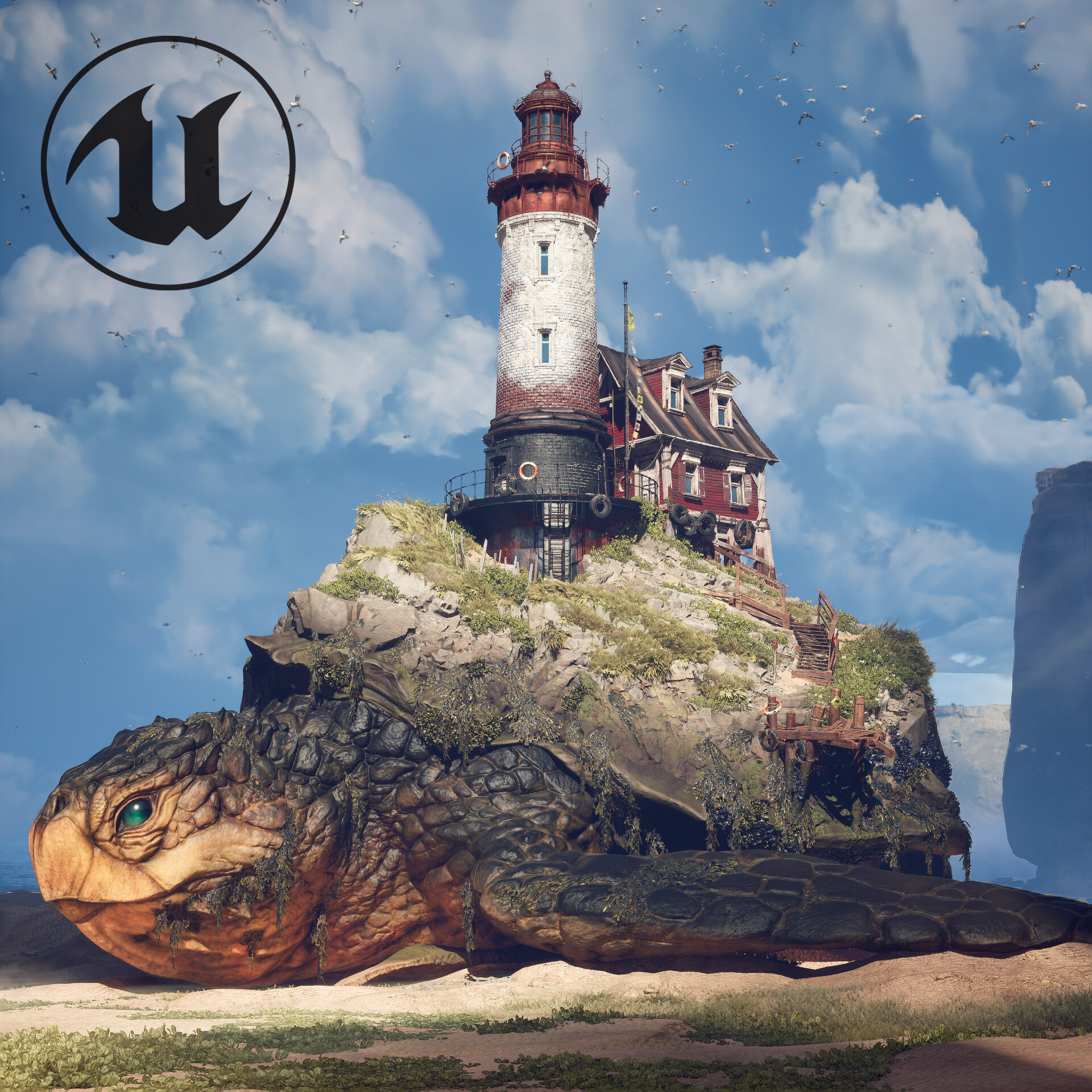 ArtStation - Tortuga Lighthouse [UE5]