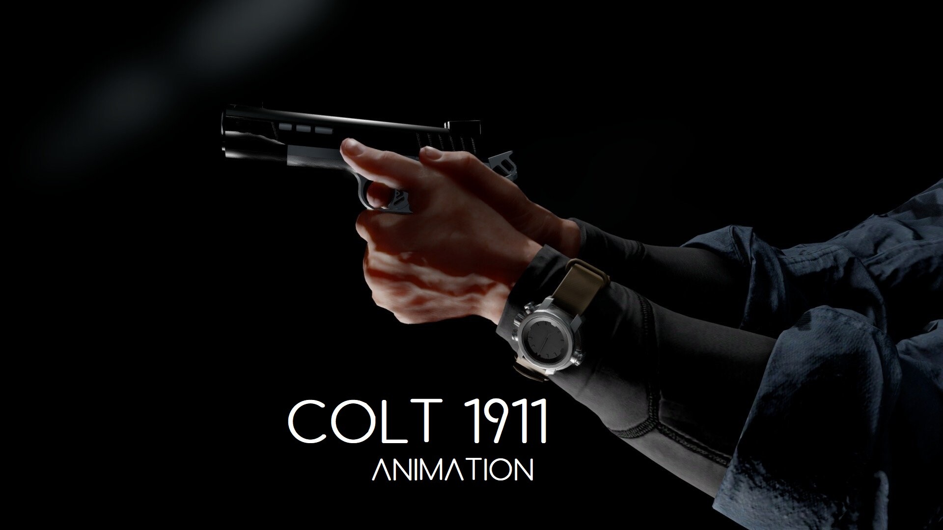 ArtStation - Colt 1911 Animation