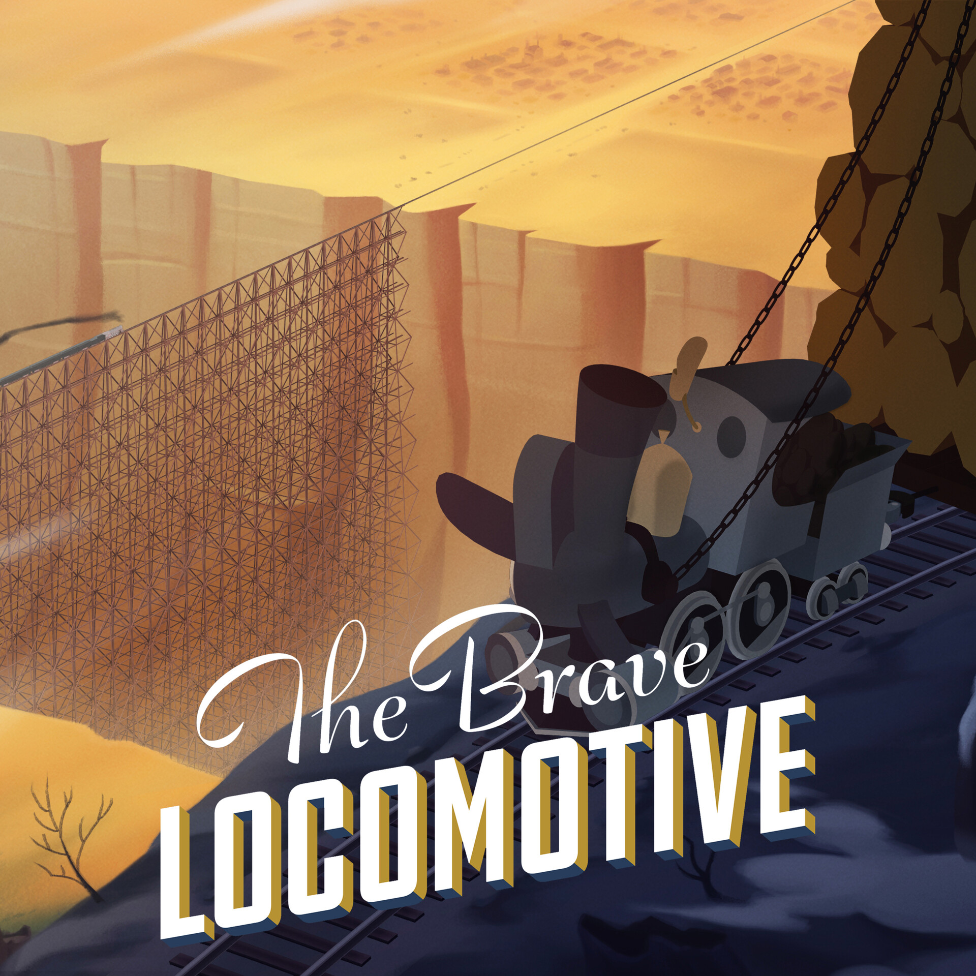 ArtStation - The Brave Locomotive BG paints