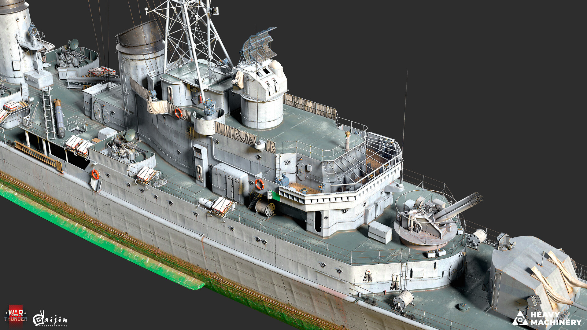 ArtStation - Italian destroyer Impetuoso