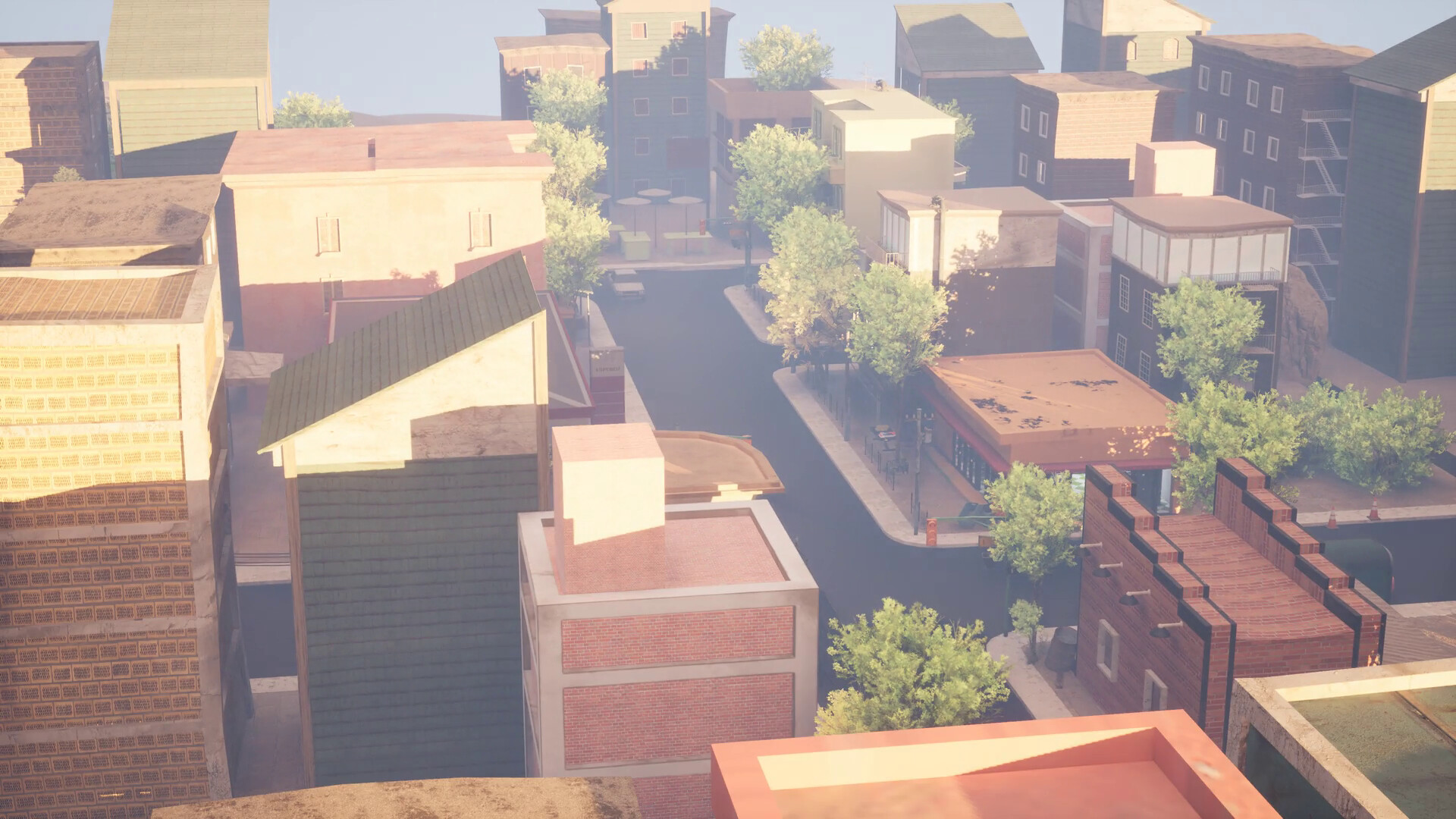 ArtStation - Stylized environment city Art | Unreal Engine