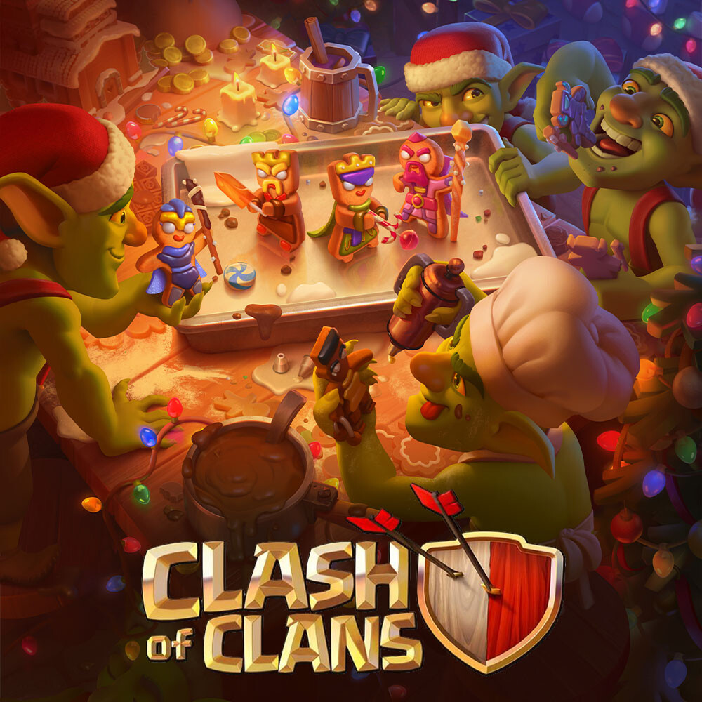 ArtStation - Clashmas 2023 - Clash of Clans