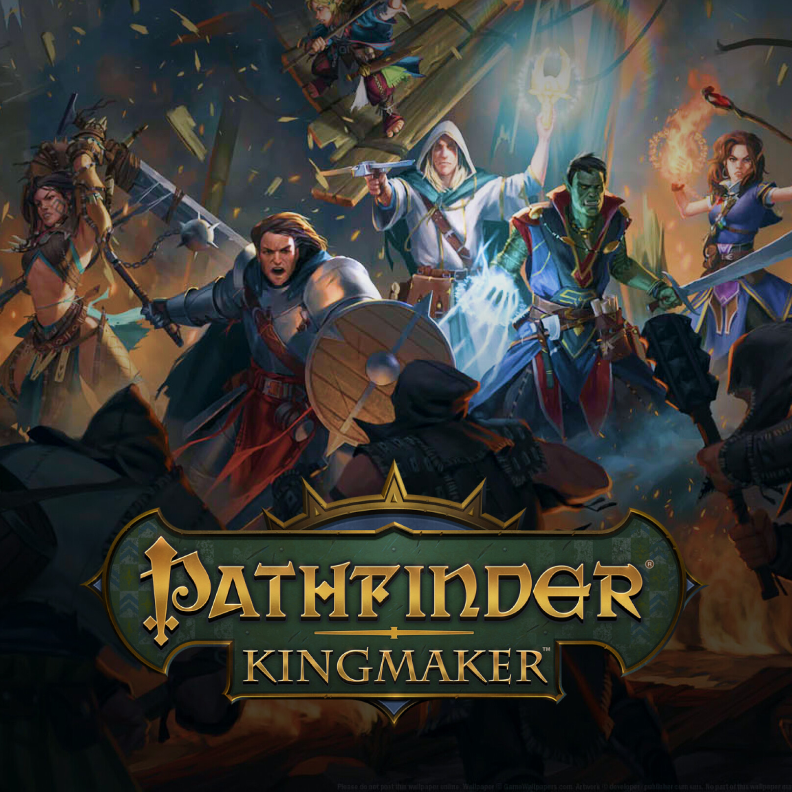 ArtStation - Game UI for Pathfinder: Kingmaker