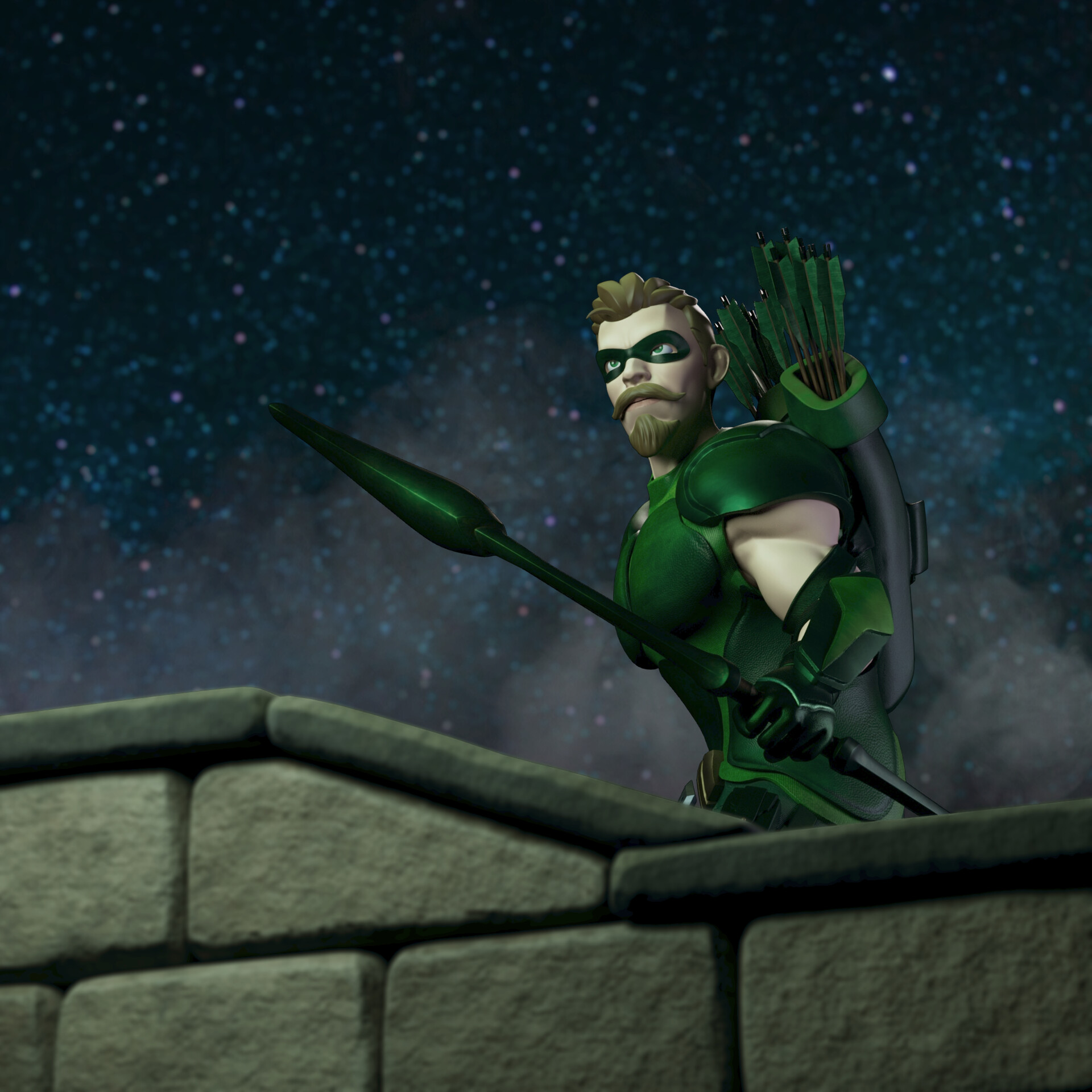 ArtStation - Green Arrow - 3D