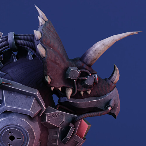 ArtStation - Mech TriceratopsV13