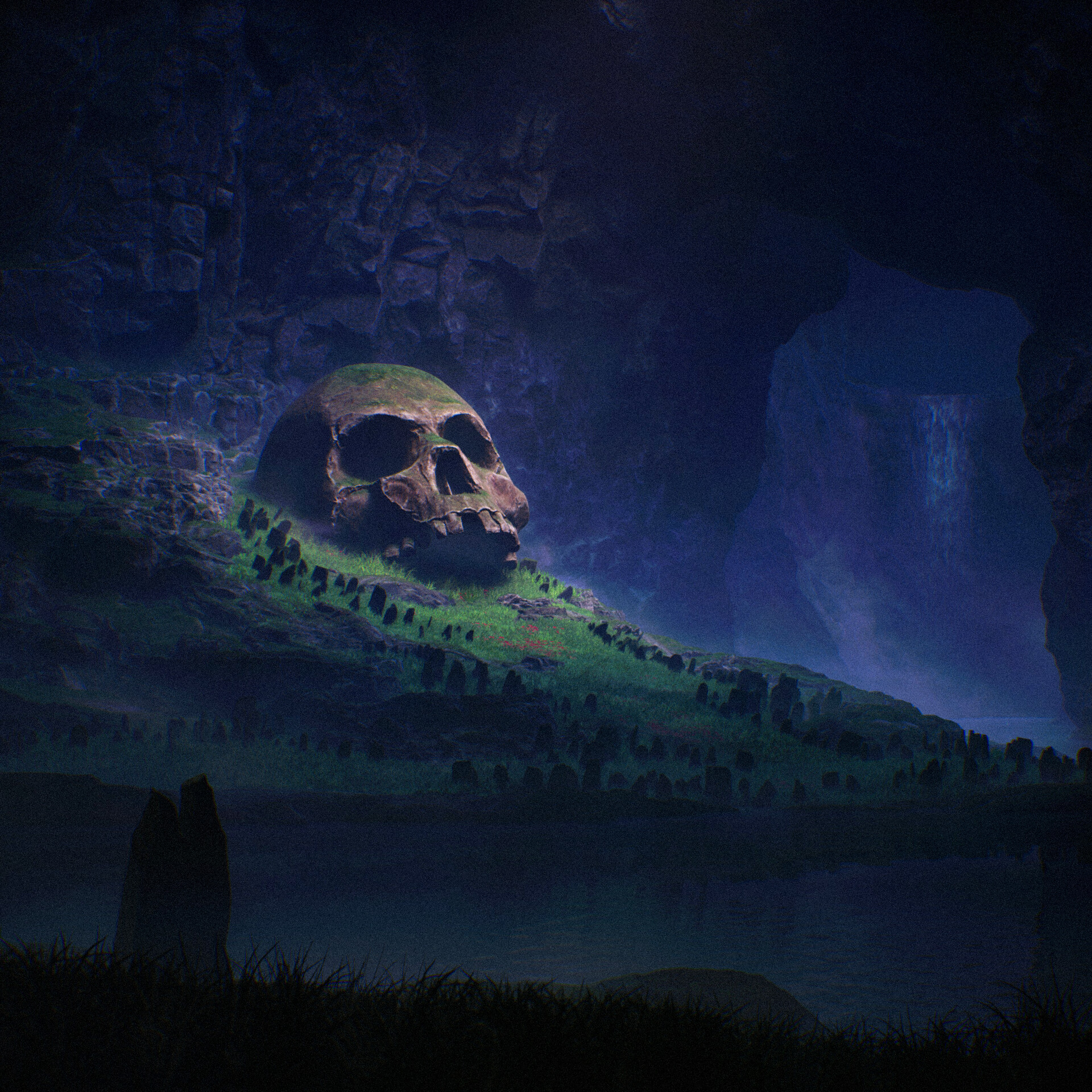 ArtStation - Graveyard - UE5 Environment