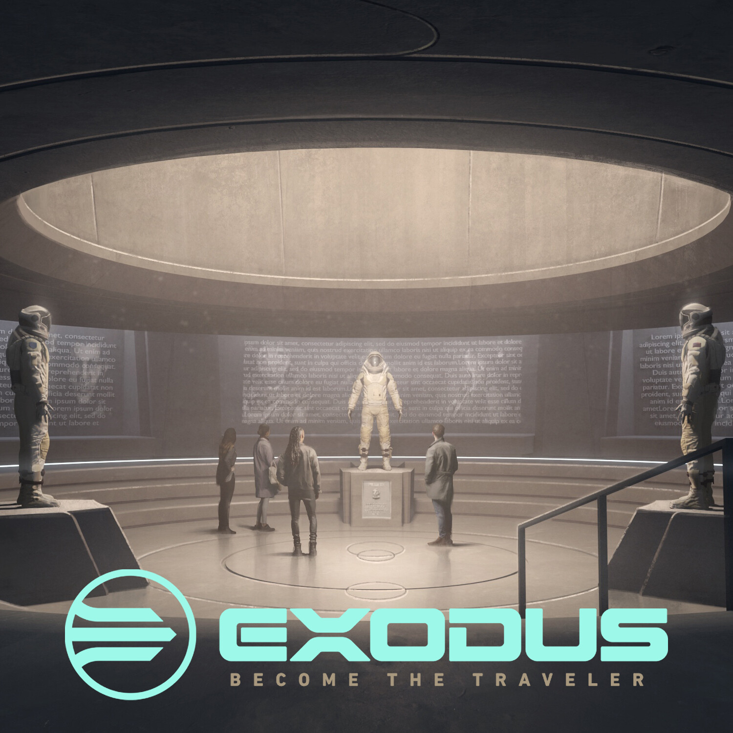 ArtStation - EXODUS - Museum Suit Room
