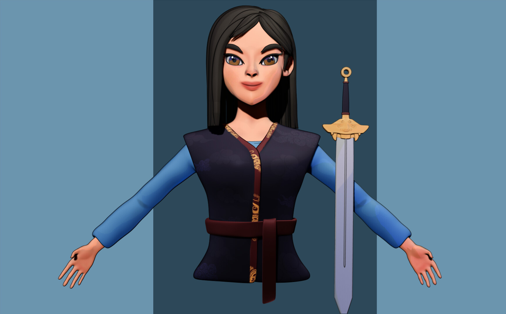 ArtStation - Mulan