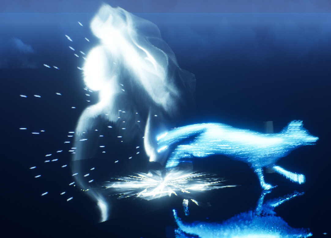ArtStation - Fox Patronus - VFX Practice