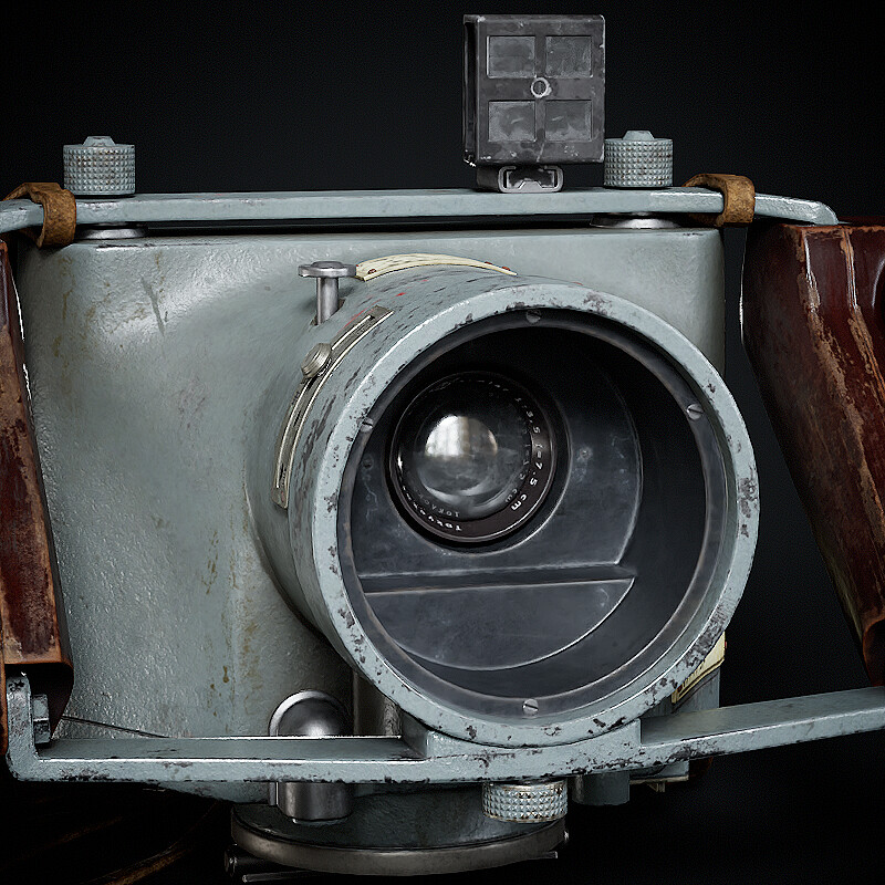 ArtStation - Konishiroku Aerial Camera GSK-99