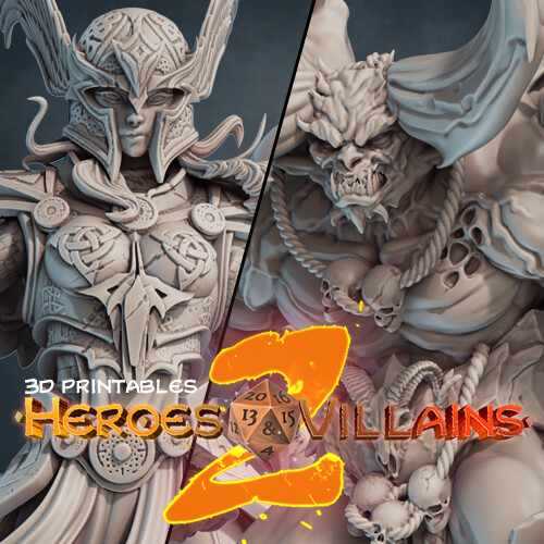 ArtStation - Heroes & Villains 2