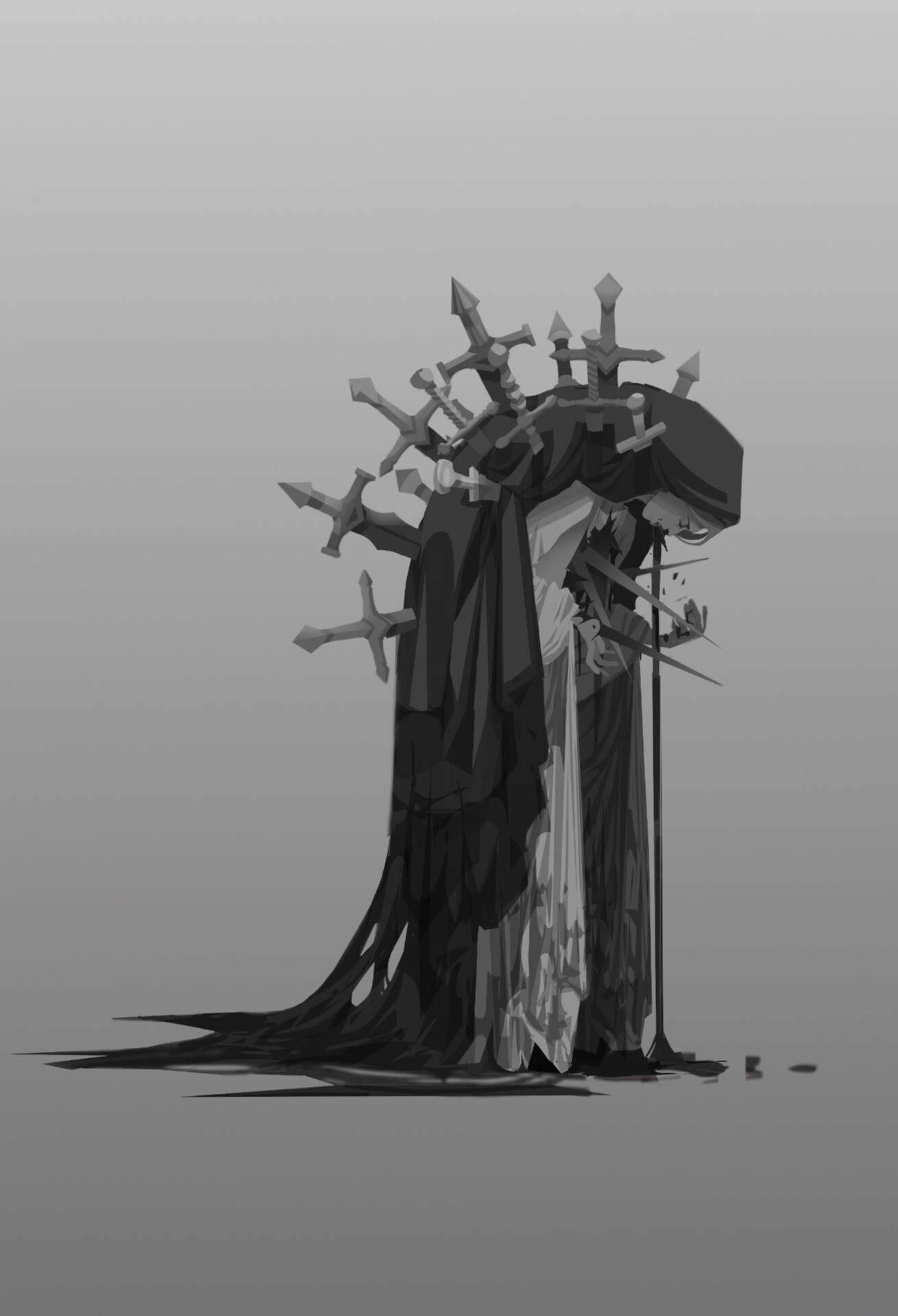ArtStation - Fantasy god character design - Start to finish