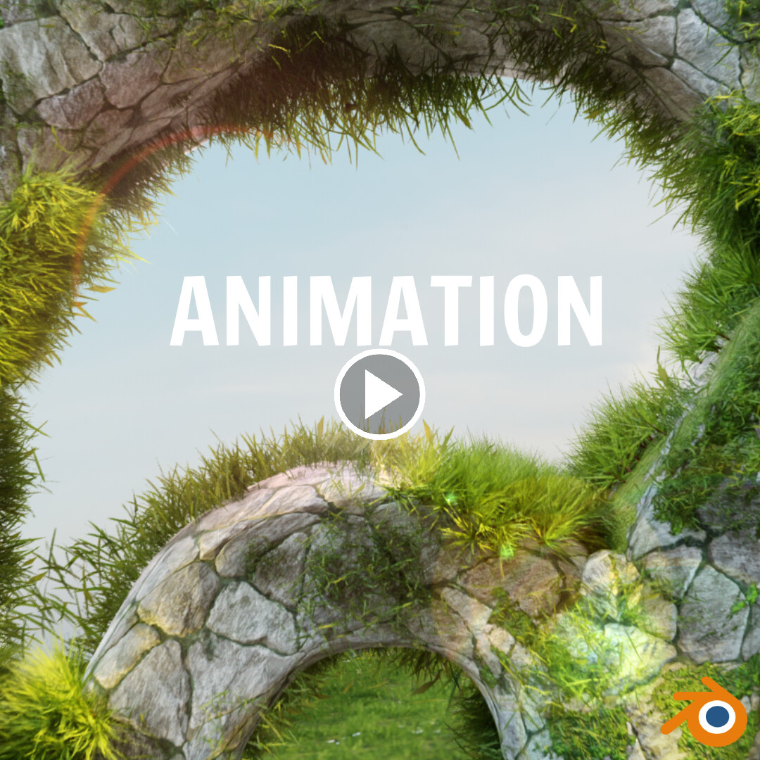 ArtStation - Intro Video Animation - Vegetation Animation