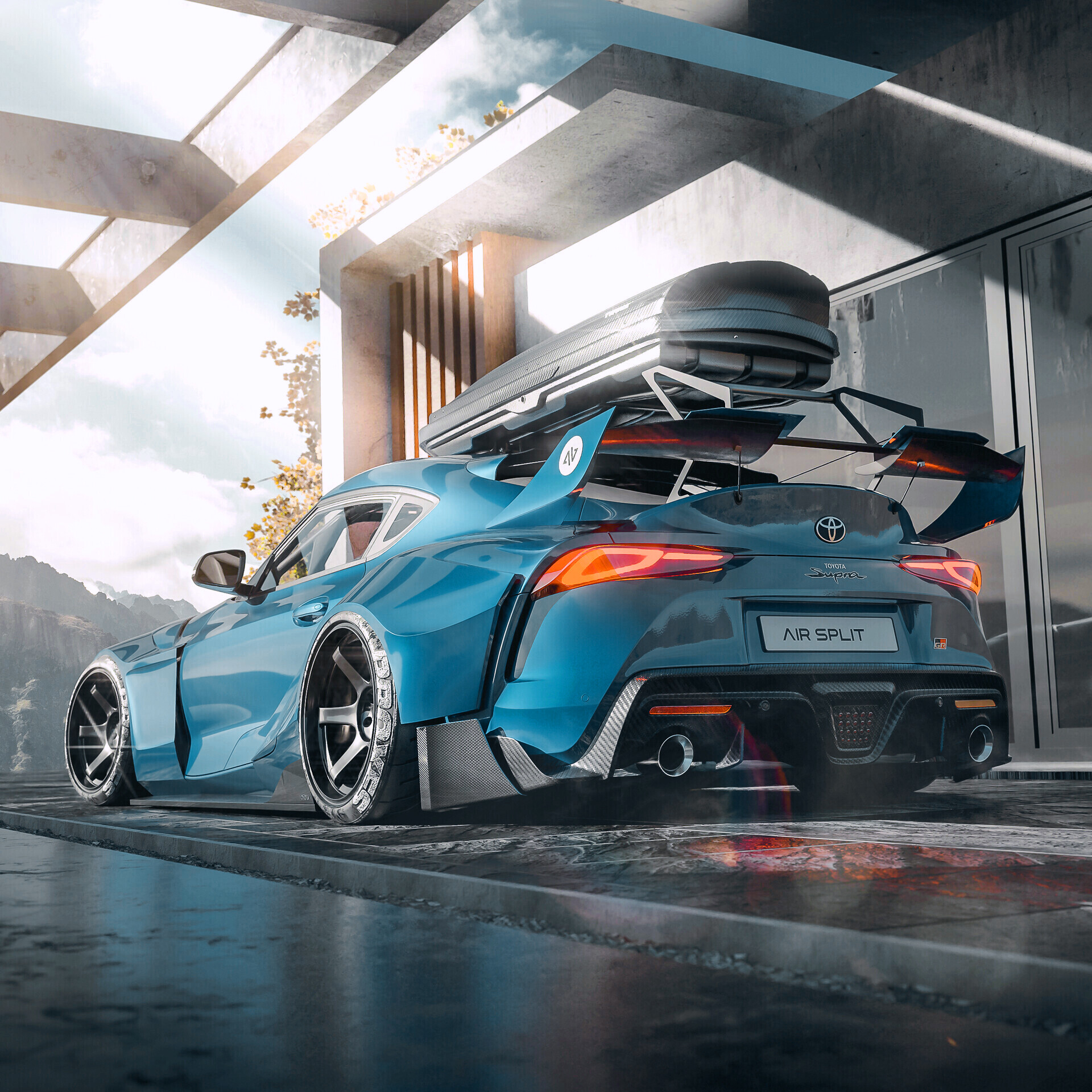 ArtStation - Supra mk5 [2020]