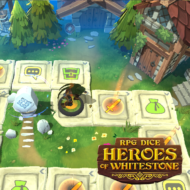 ArtStation - RPG Dice: Heroes of Whitestone - Boards