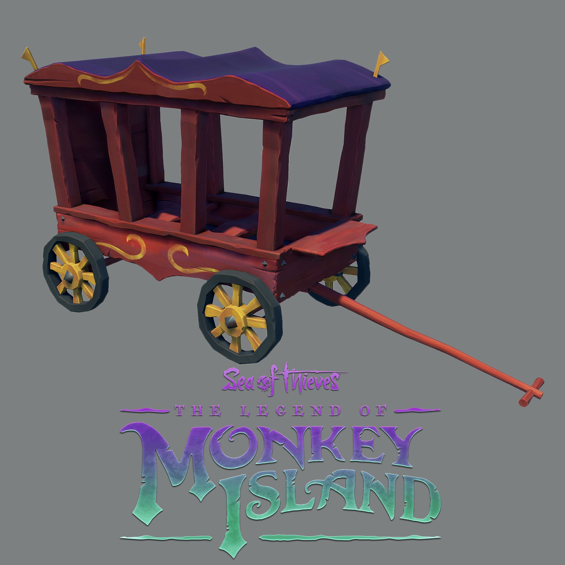 ArtStation - Sea of Thieves: Legend of Monkey Island - Circus Cart