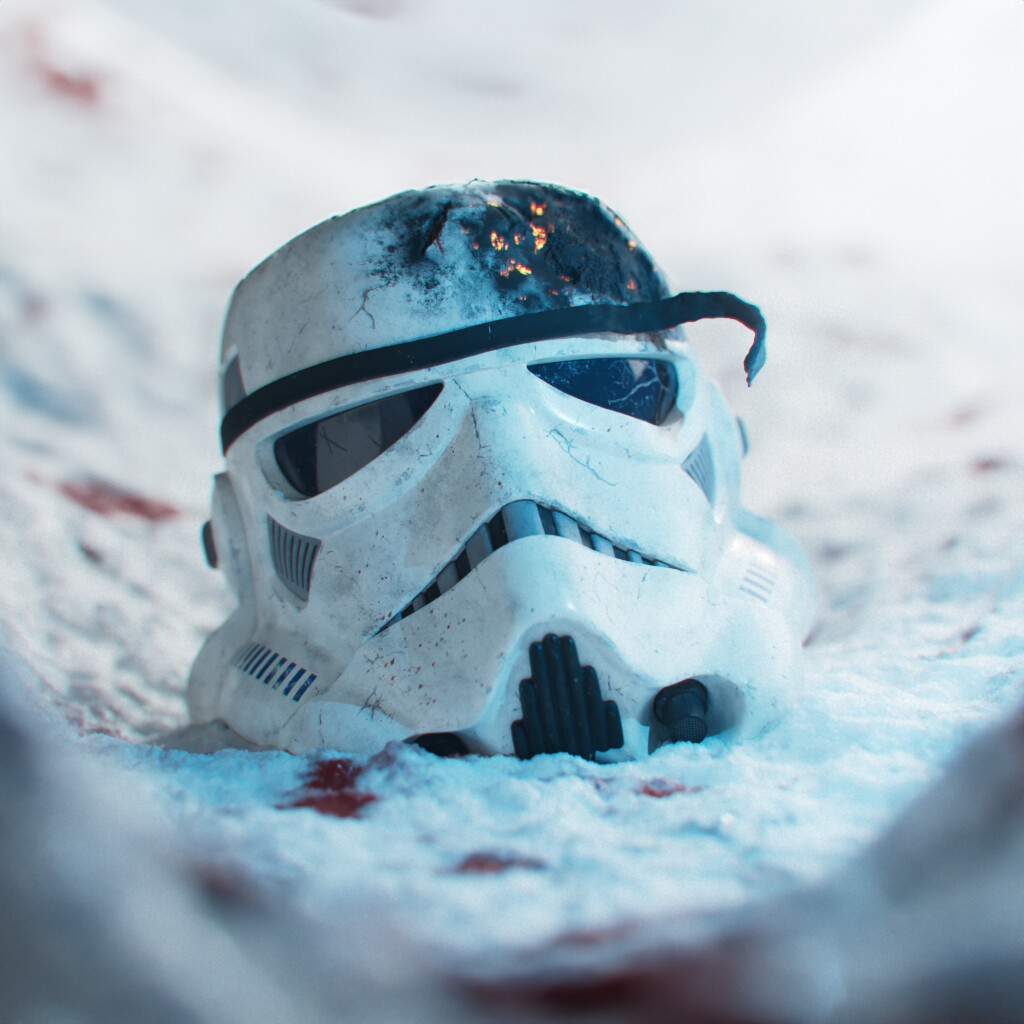 ArtStation - Fallen Stormtrooper | Hoth