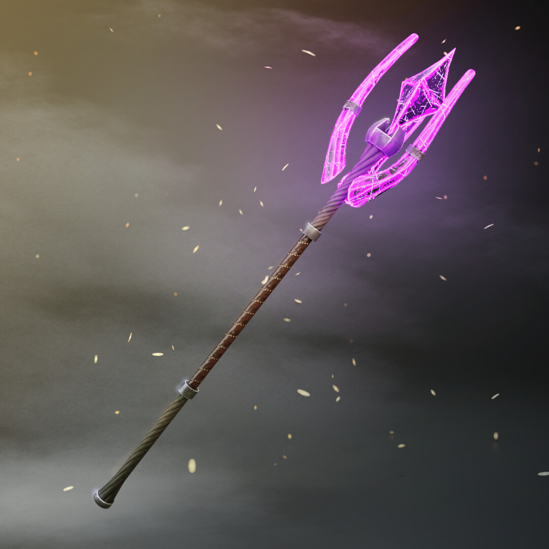 ArtStation - Magic staff