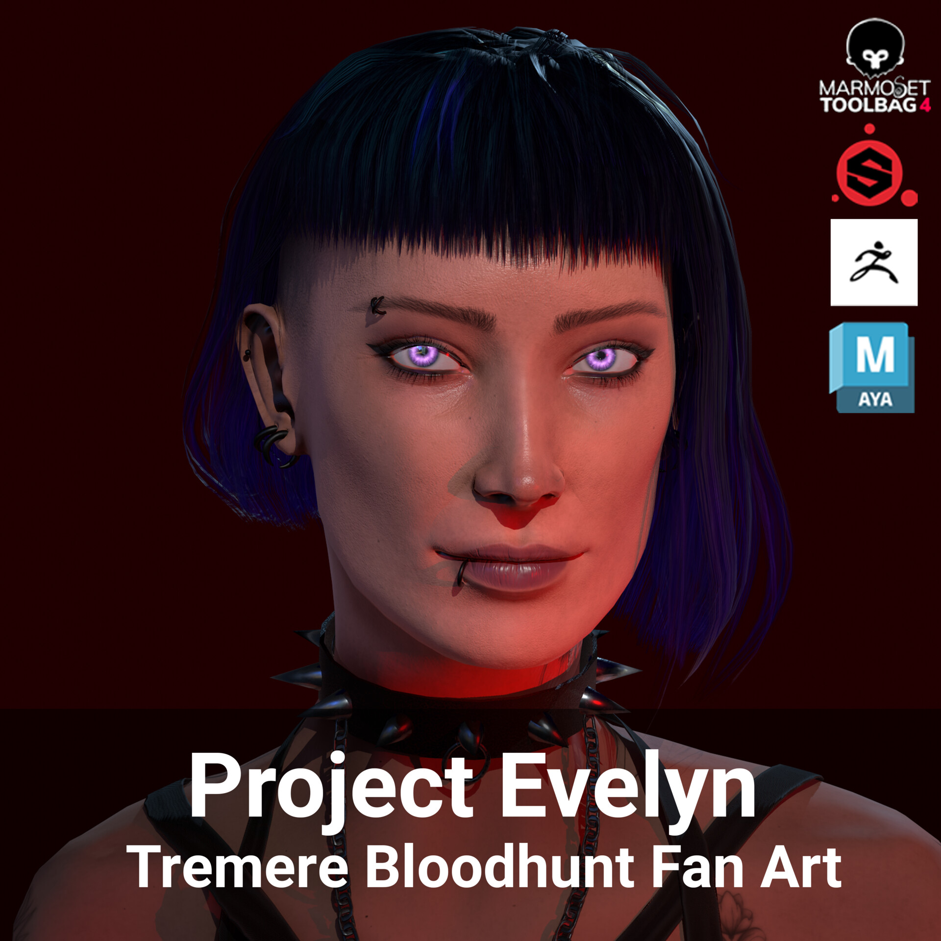 ArtStation - Project Evelyn - Tremere
