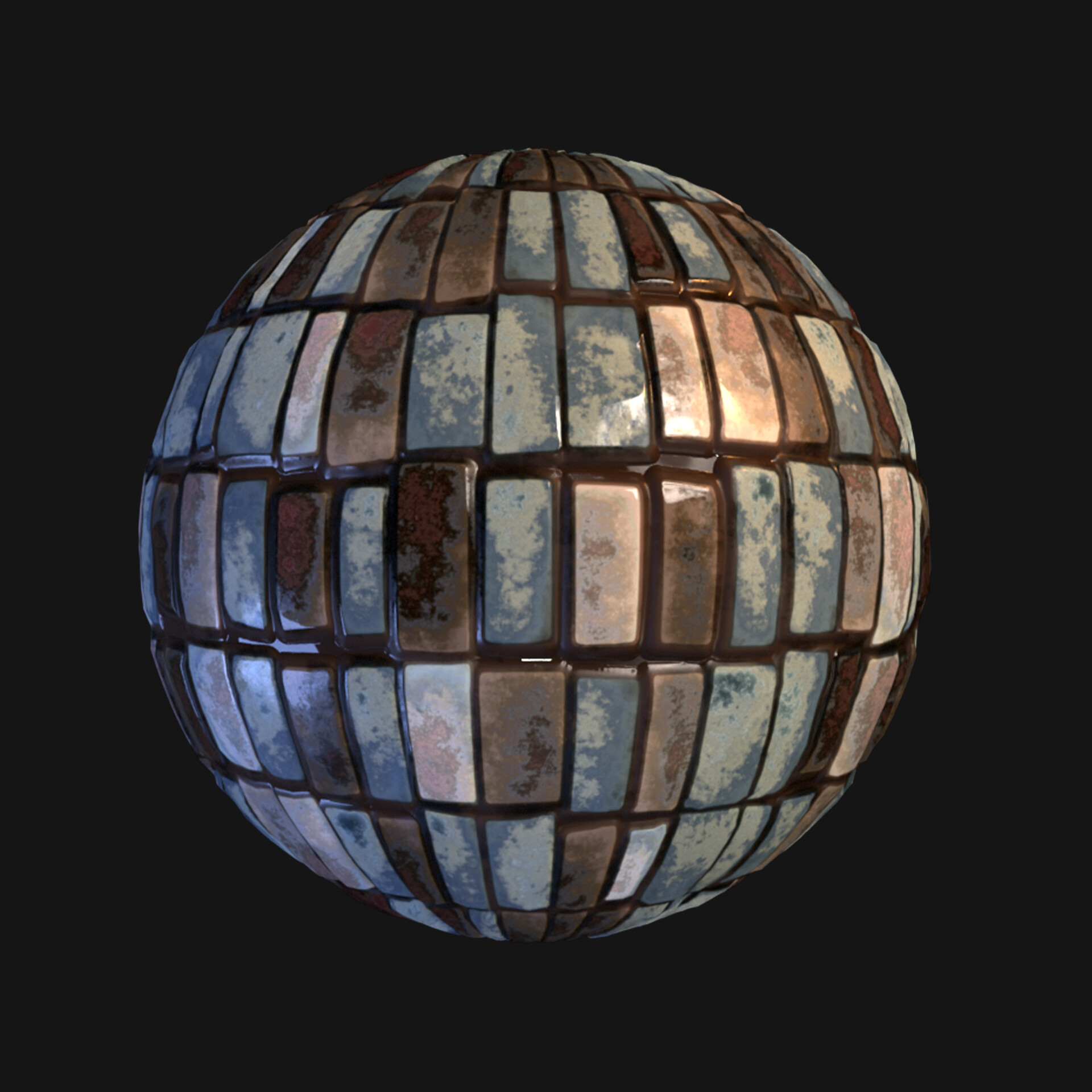 ArtStation - Ceramic Tiles Wall