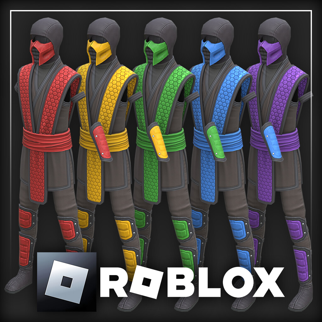 ArtStation - MK Ninja suits for Roblox Marketplace