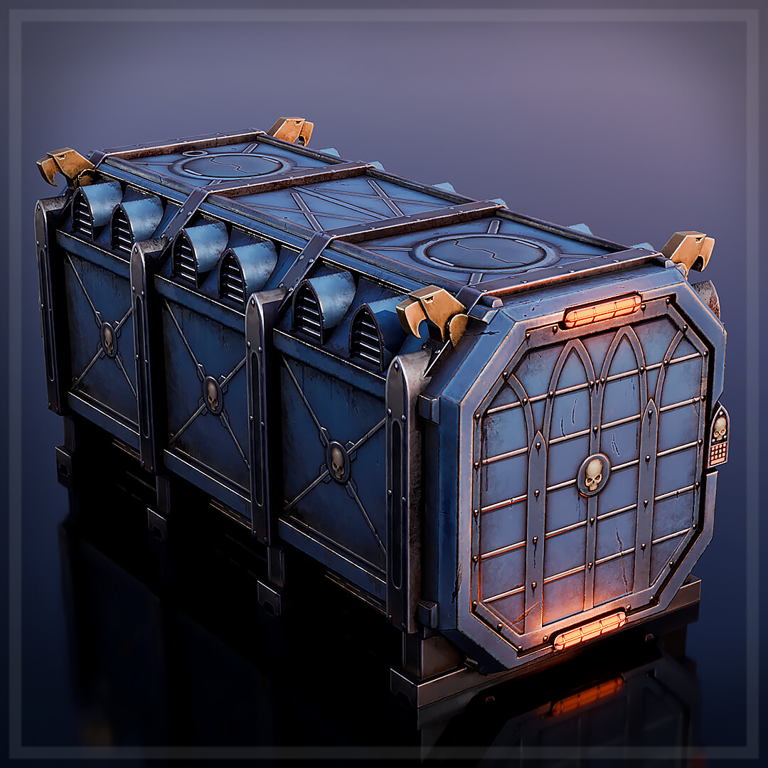 ArtStation - W40k Armored container