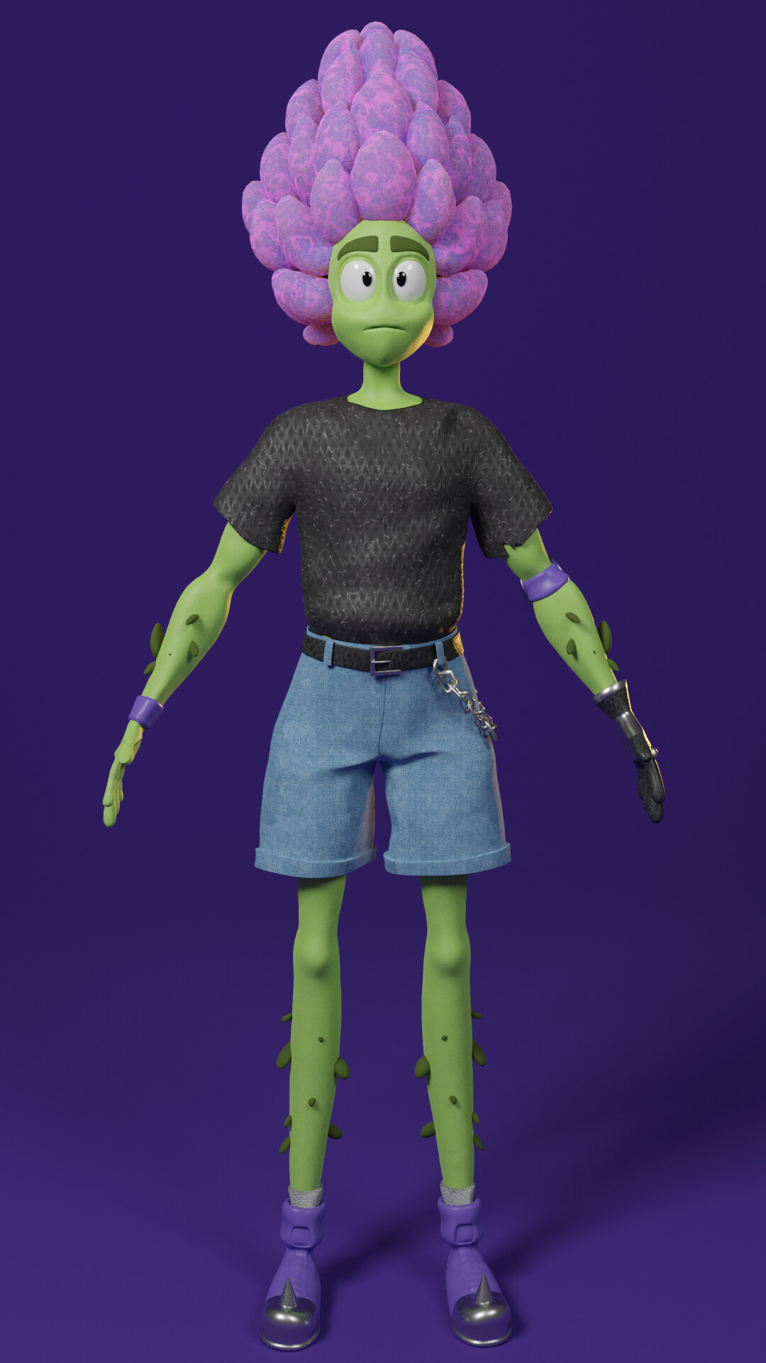 ArtStation - 3D CHARACTER FROM 2D CONCEPT