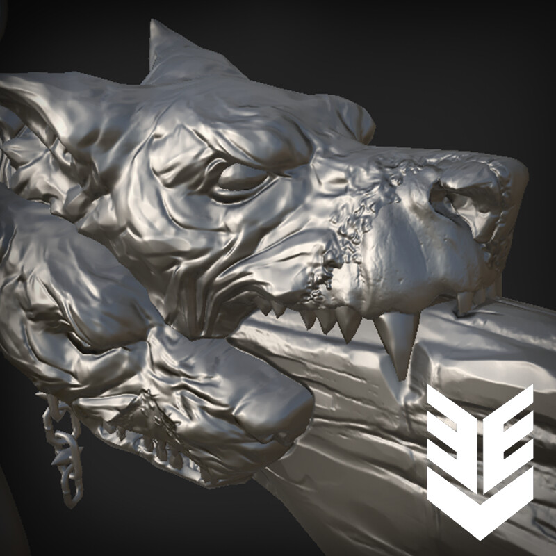 ArtStation - Weapon skins FG 42 Cerberus