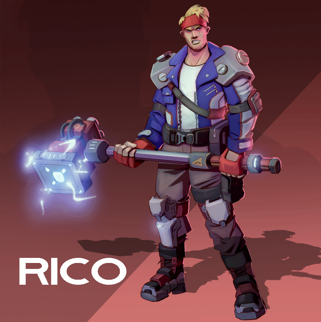 ArtStation - Concept_Character_Rico