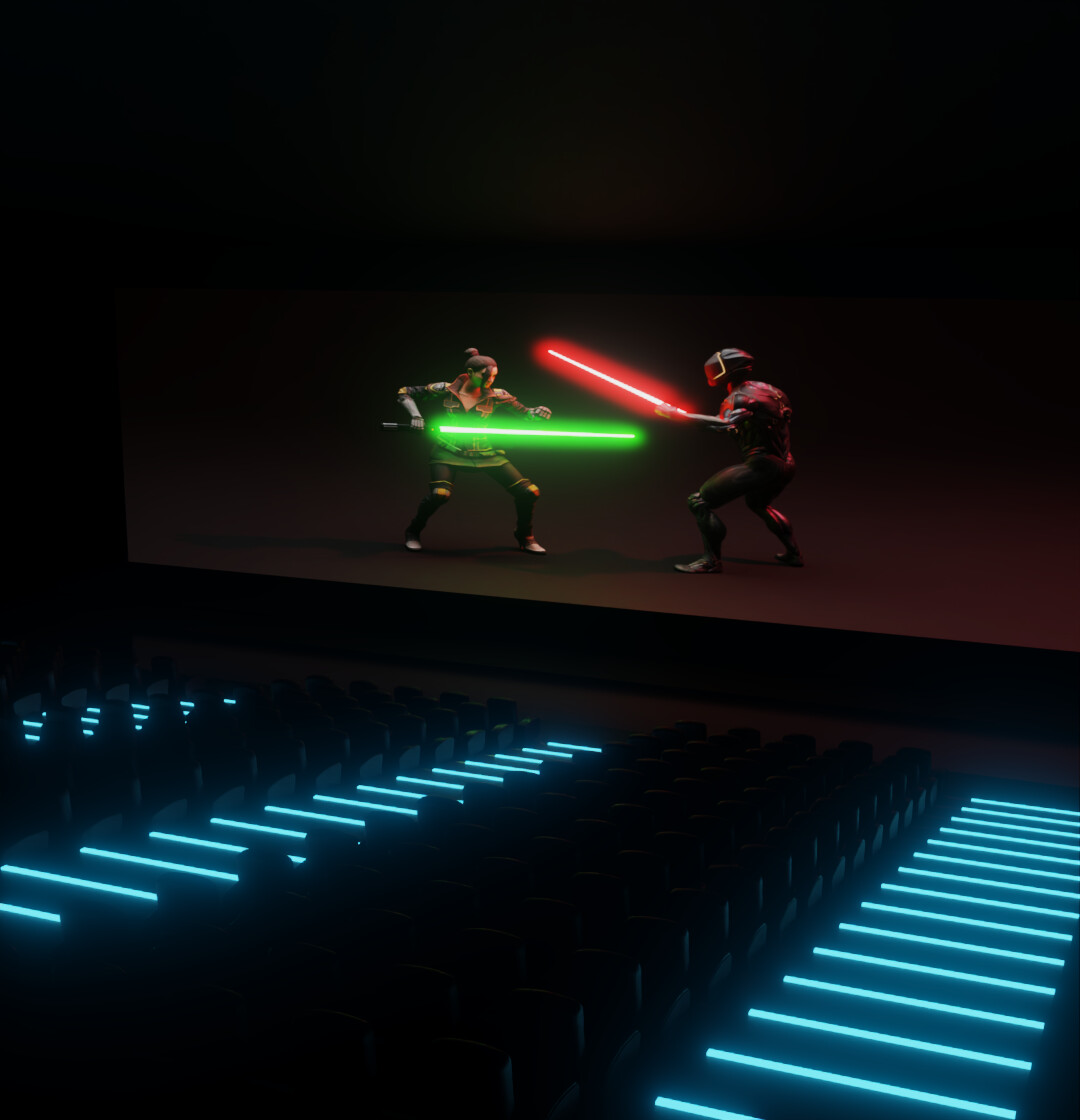 ArtStation - Lightsaber Animation