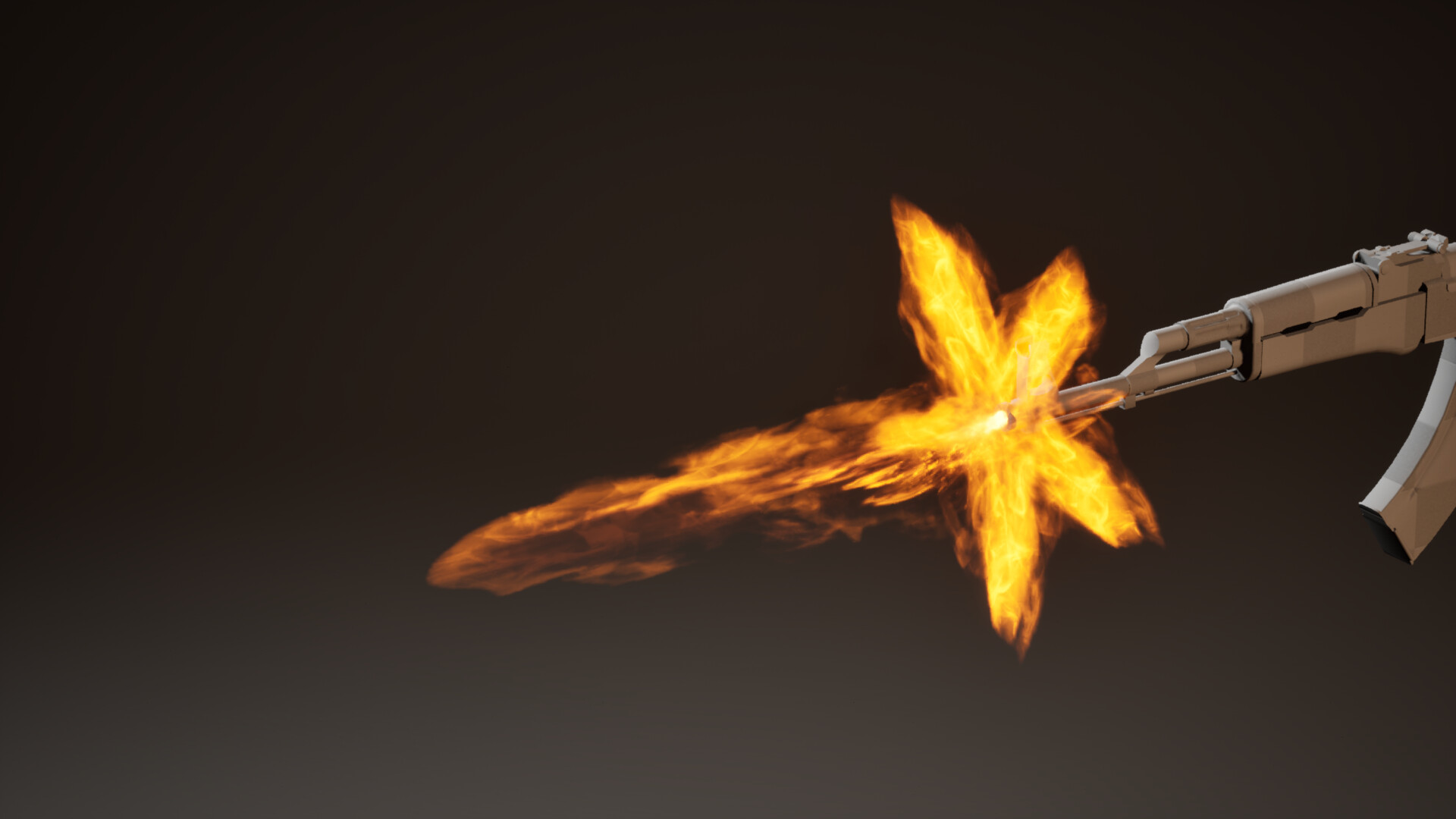 ArtStation - Muzzle flash and Blood Impact