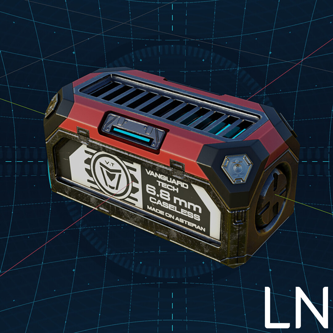 ArtStation - Sci-Fi Ammo Box