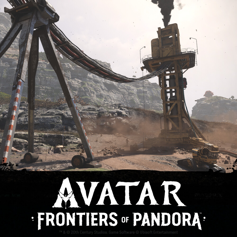 ArtStation - Avatar: Frontiers of Pandora - Seismic Scanner Bravo