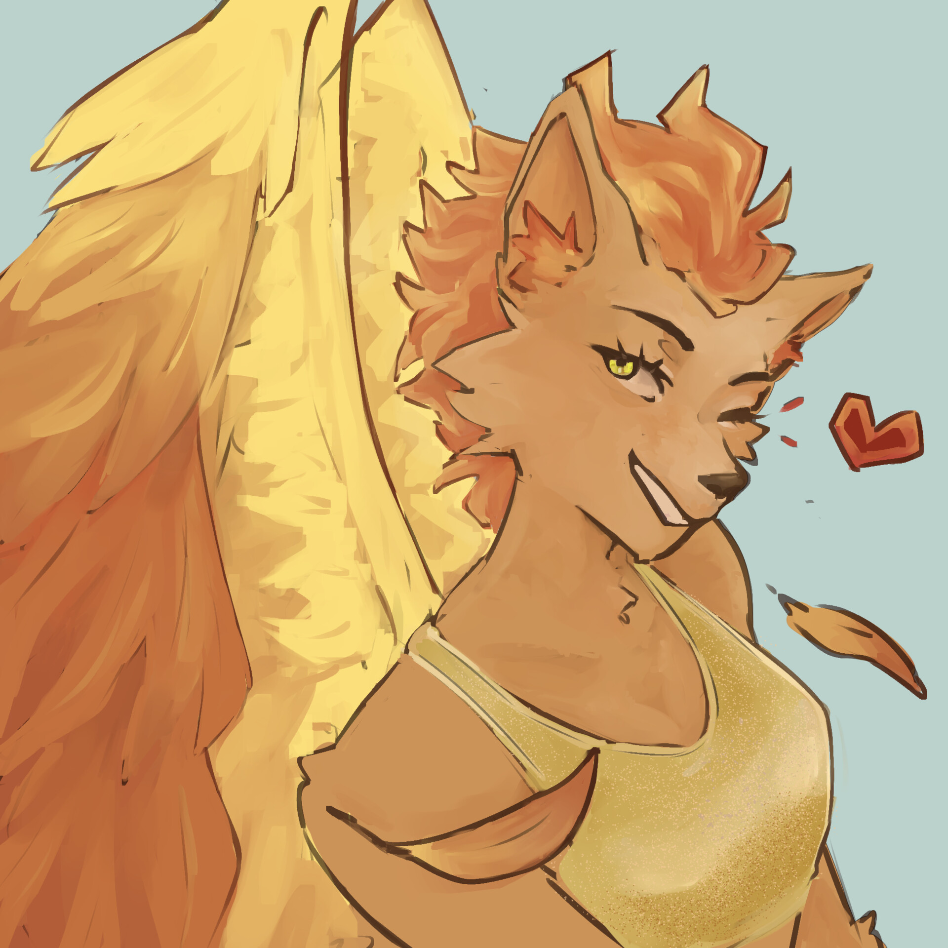 ArtStation - Helluva Boss 27: Asher looking at camera