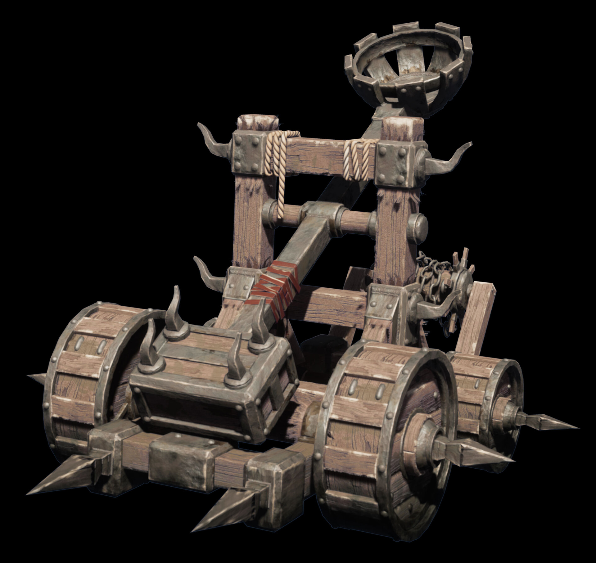 ArtStation - Medieval Catapult