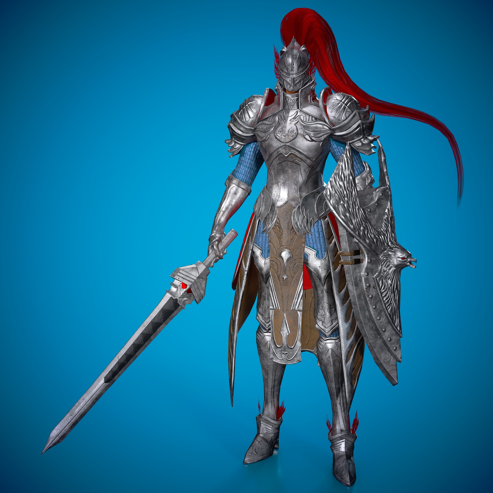 ArtStation - Knight (Game Ready Character)