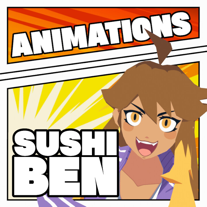 ArtStation - Sushi Ben Animation Sample