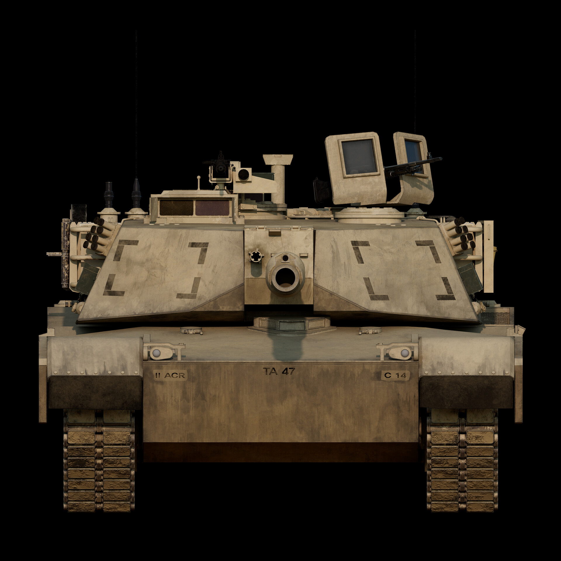 ArtStation - Abrams Tank