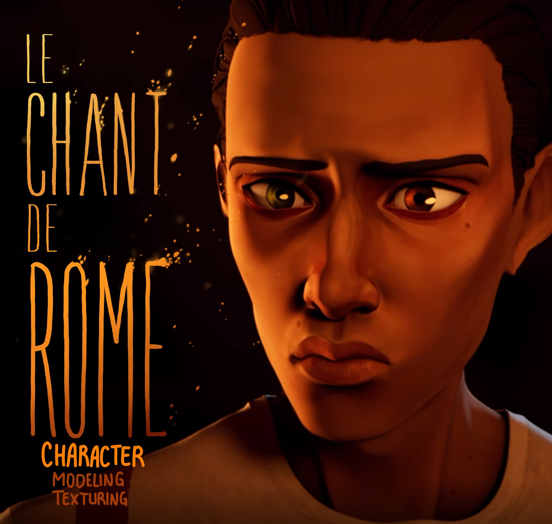 ArtStation - Le Chant De Rome - CHARACTER MODELING & TEXTURING