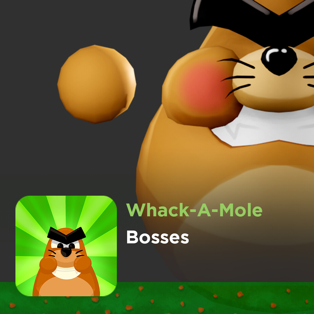 ArtStation - Whack-A-Mole - Boss Moles