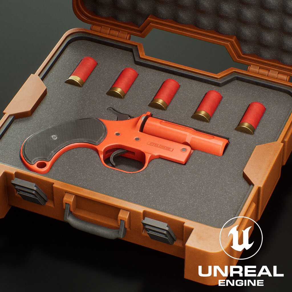 ArtStation - Flare Gun - Unreal 5