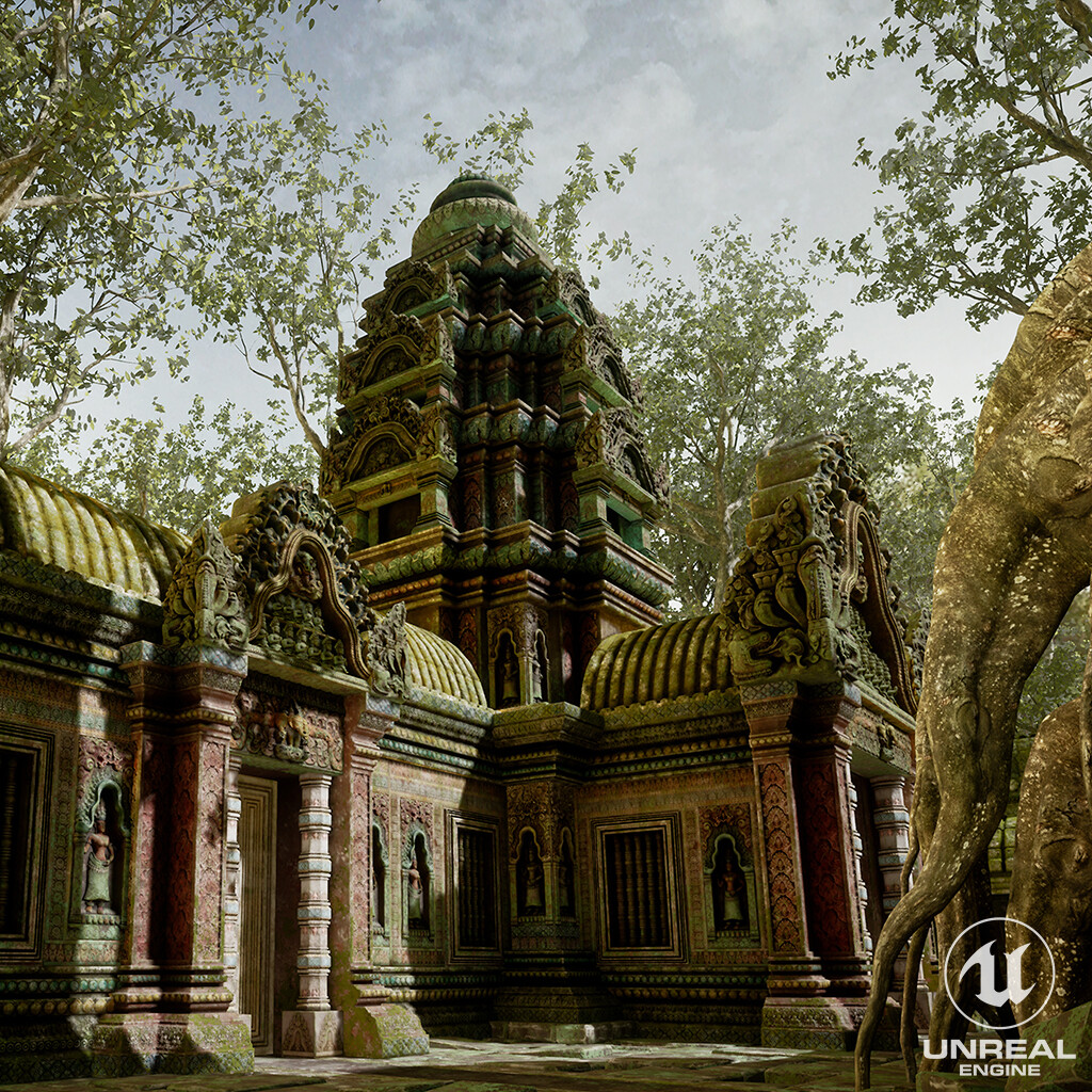 ArtStation - Rise and Fall of Ta Prohm