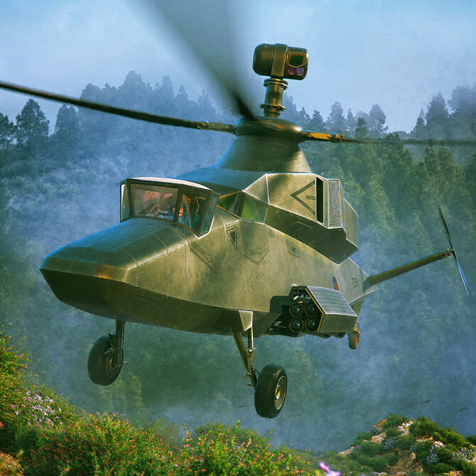 ArtStation - WESTLAND AIRCRAFT & ROTORCRAFT: SECRET PROJECTS & CUTTING-EDGE TECHNOLOGY cover