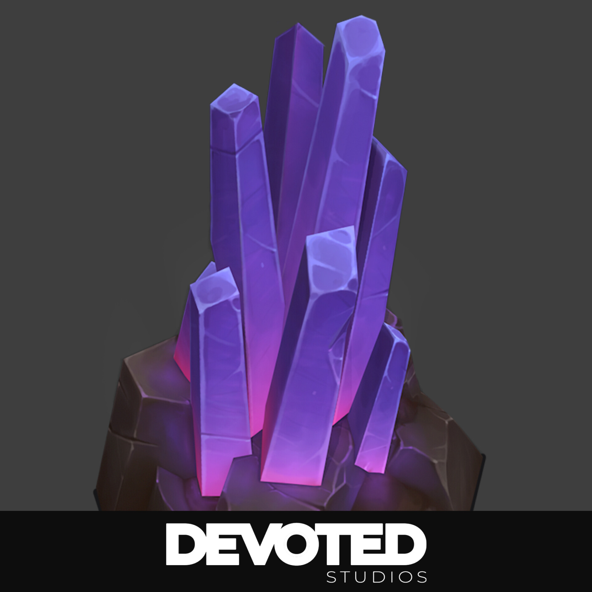 ArtStation - Crystal Mining Node