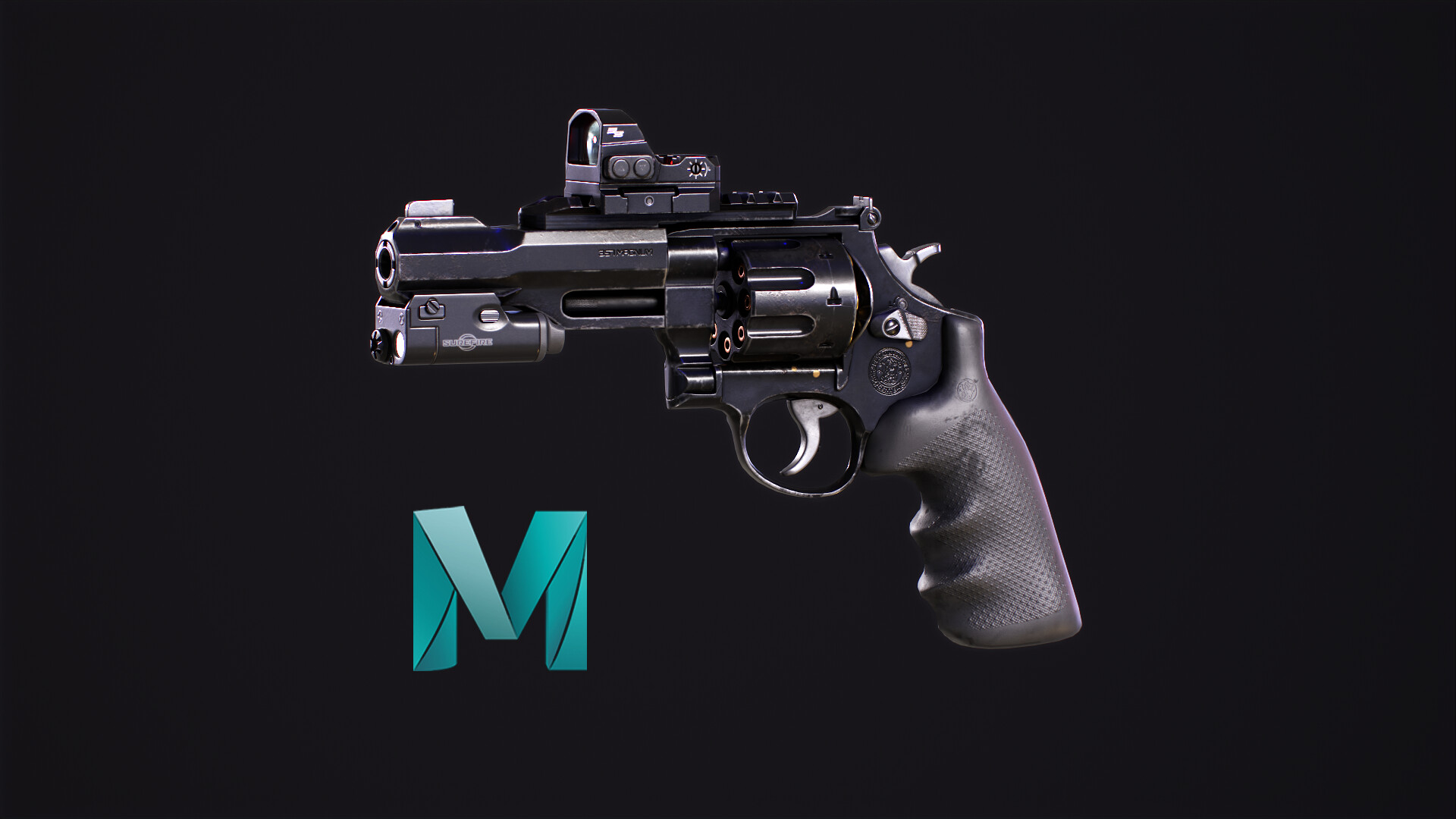 ArtStation - R8 Revolver Rig